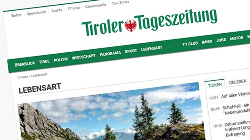 Anzeigen und Mediadaten | Tiroler Tageszeitung – Aktuelle Nachrichten ...
