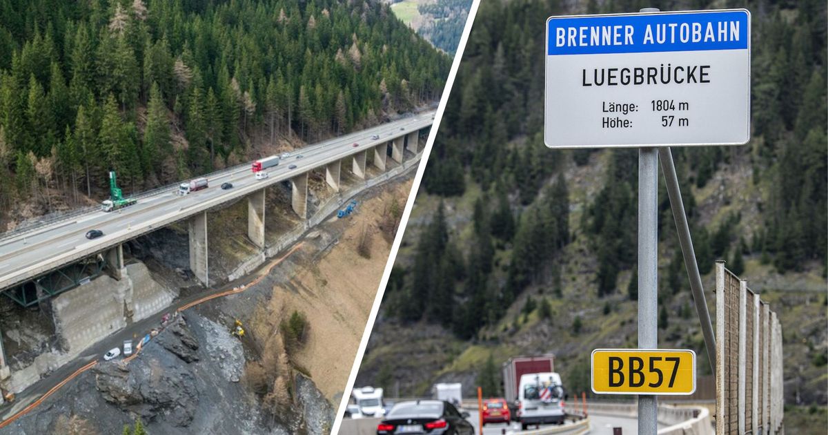 Luegbrücke für mindestens drei Jahre nur einspurig: So sehen die ...