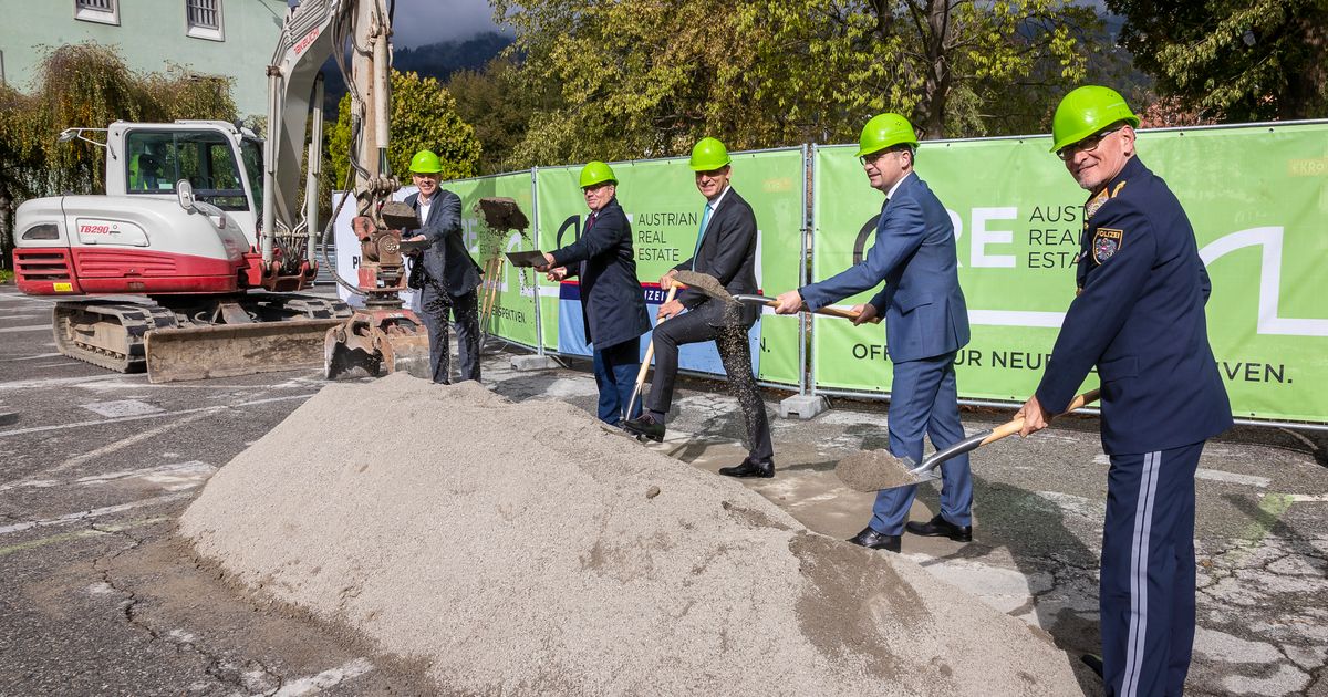 Nach zehn Jahren: Spatenstich für neues Sicherheitszentrum der Tiroler ...