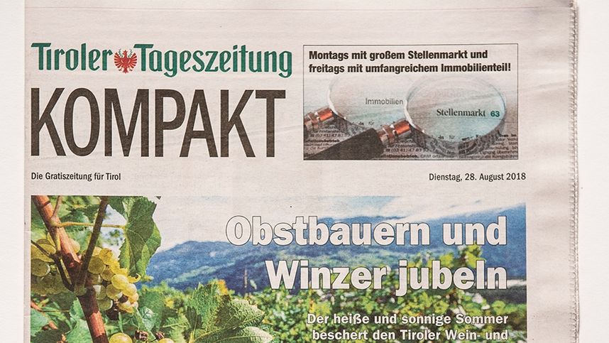 Mediadaten | Tiroler Tageszeitung – Aktuelle Nachrichten auf tt.com