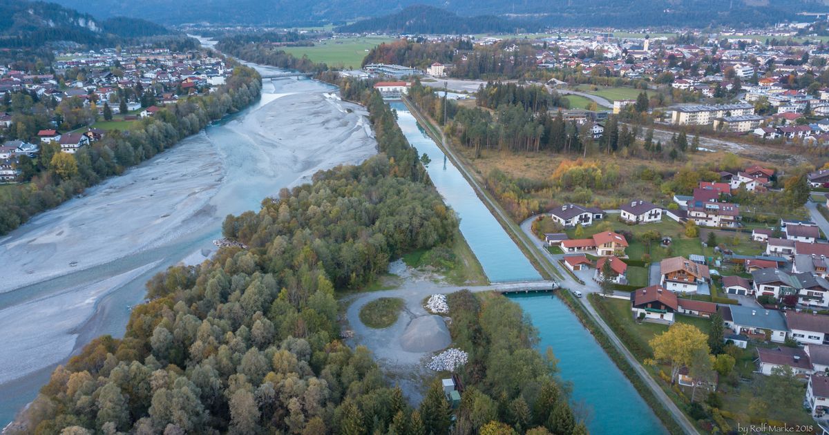 E-Werke Reutte starten ihr Großprojekt: Gerinne am Lech wird ...