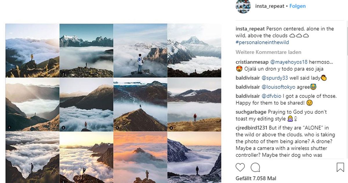 Insta-Repeat: Auf Instagram sieht alles gleich aus | Tiroler ...